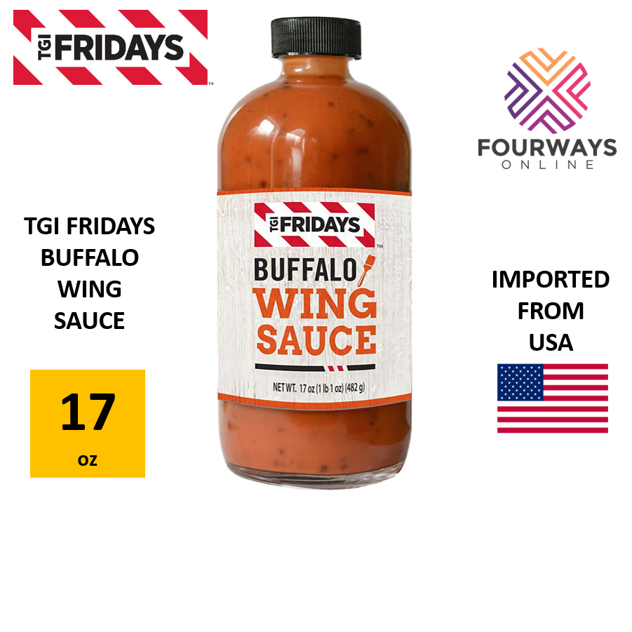 TGI FRIDAYS Buffalo Wing Sauce, 13 Ounce | Shopee Philippines