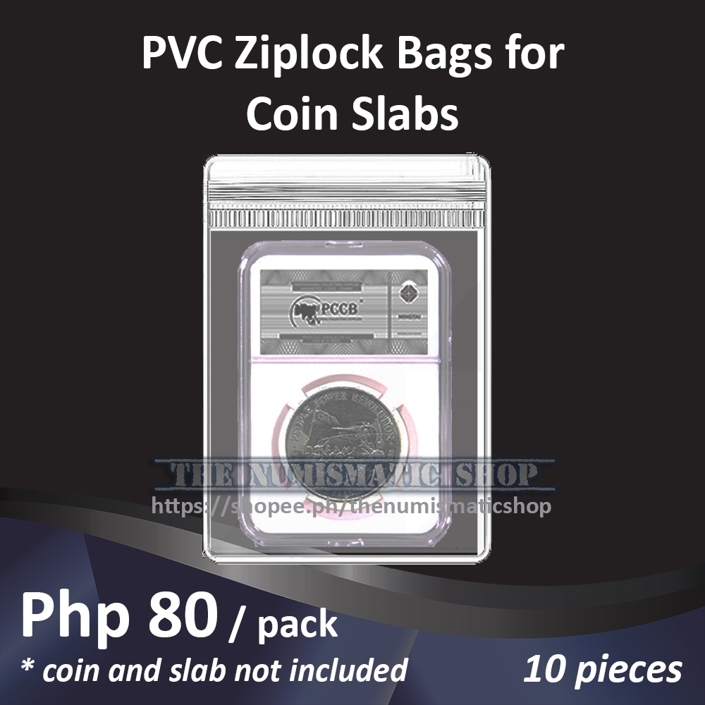 Zip Lock Resealable Bags for Coin Capsules, Coin Slabs and BSP Blister ...