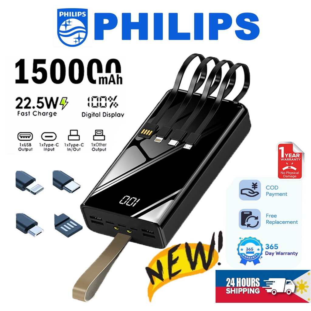 PHILIPS Powerbank Duty 150000mAH Original Power Bank Original Branded ...