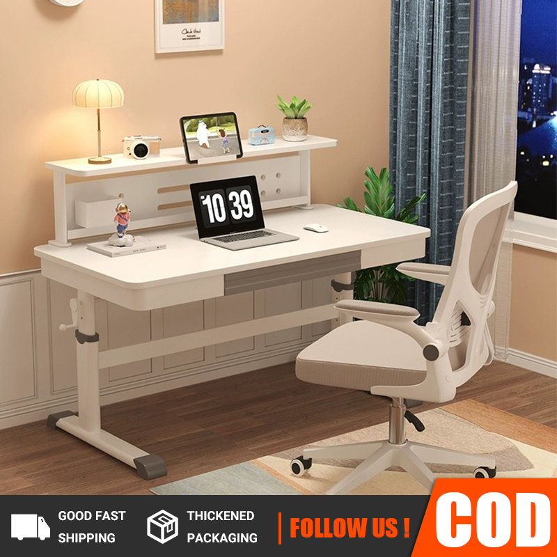 Korean style Adjust Height With Drawer Free hands hand-lift computer ...
