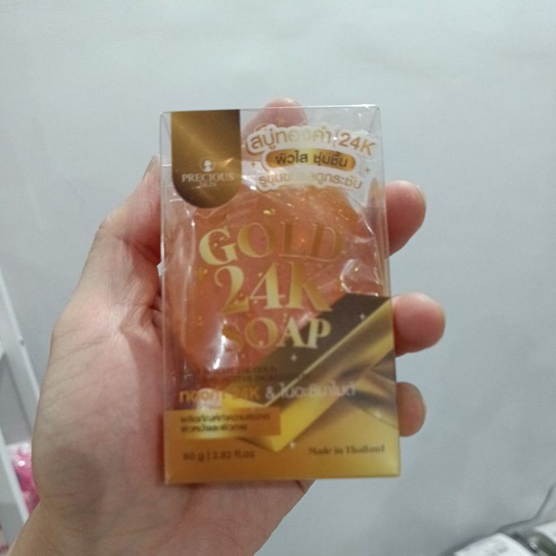 Gold 24K Soap by Precious Skin Thailand 80g | Shopee Philippines