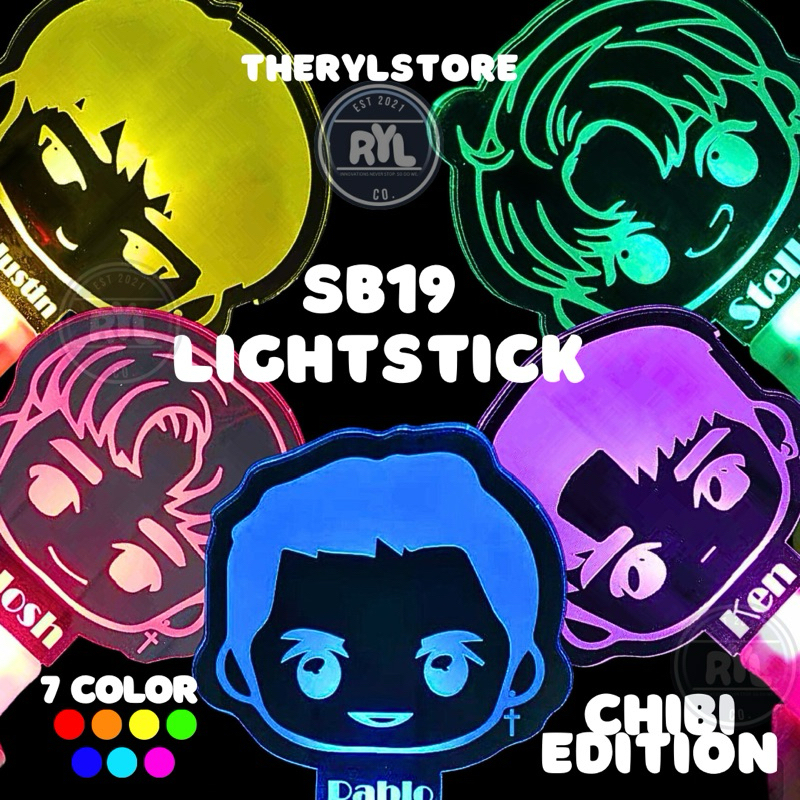 PPOP Acrylic Lightstick - Customized SB19 Alamat MNL48 | Shopee Philippines