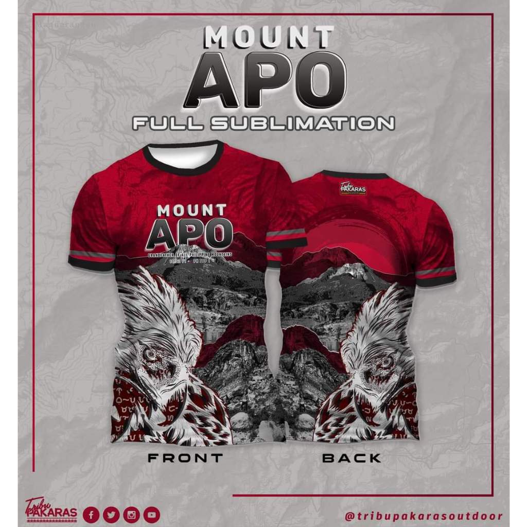 MT. APO EAGLE RED FULL SUBLI JERSEY | Shopee Philippines