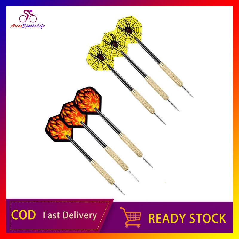 3Pcs Dart Pins Standard Flag Darts 3 Types of Darts Stainless Steel ...