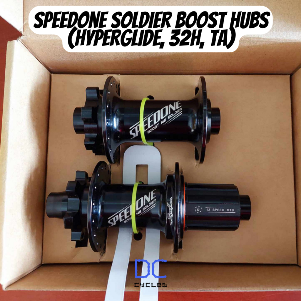 Speedone Soldier BOOST hubs (HG / Microspline) | Shopee Philippines