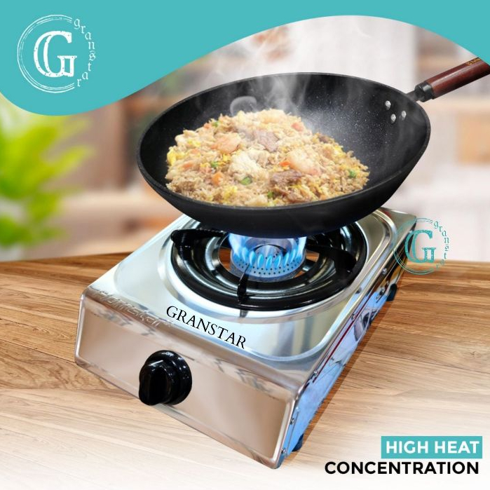 Single Burner Gas Stove Stainless Single Kitchen Burner Gas Stove HGS ...