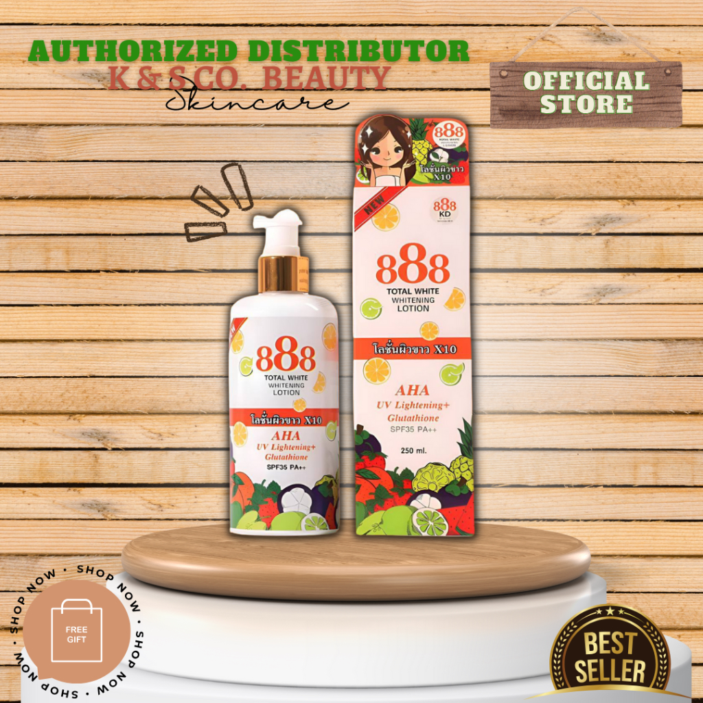 888 Total White Worldwide Whitening Lotion Made in Thailand 100% ...