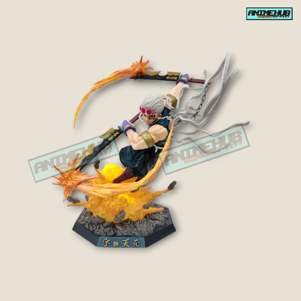 GK UAMS Knock Off Demon Slayer Uzui Tengen w/LED | Shopee Philippines