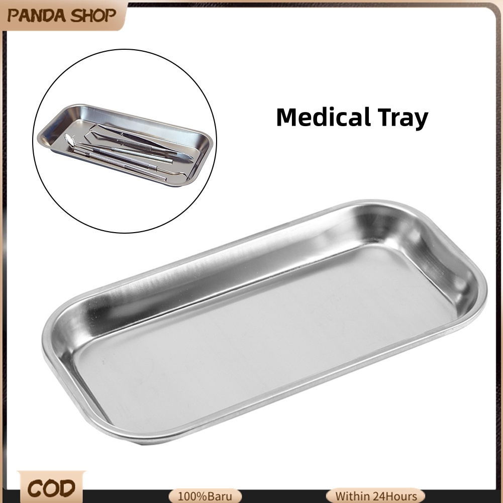 Stainless Steel Medical Tray Square Dental Tools Tray Instrument Tools ...