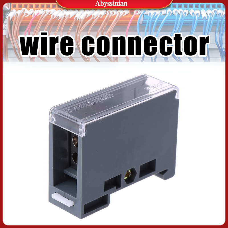 Electric Wire Connector Din Rail Terminal Block One In Multiple Out ...
