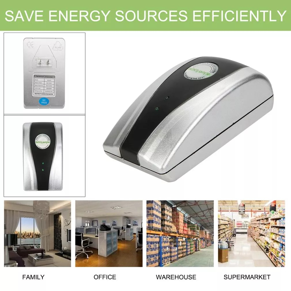 Power Electricity Energy Saver Box 30% Save Saving Energy Saver Device ...