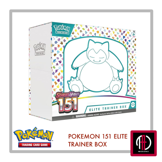 Pokemon TCG Sealed Product - Scarlet & Violet 151 Elite Trainer Box ...
