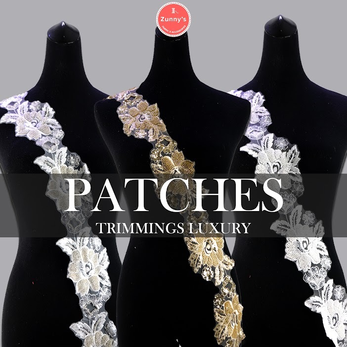 Flower Patches Trimming Lace Ribbon Bride Applique SCALLOP LACE Sewing ...