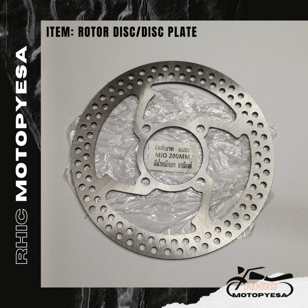 Lighten Disk / Rotor Disk 200mm "Yamaha MIO 4holes" | Shopee Philippines