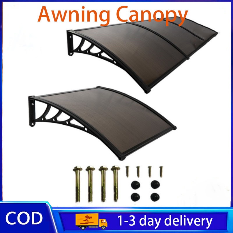 Multipurpose Awning Canopy with Bracket for Door and Window Canopy ...
