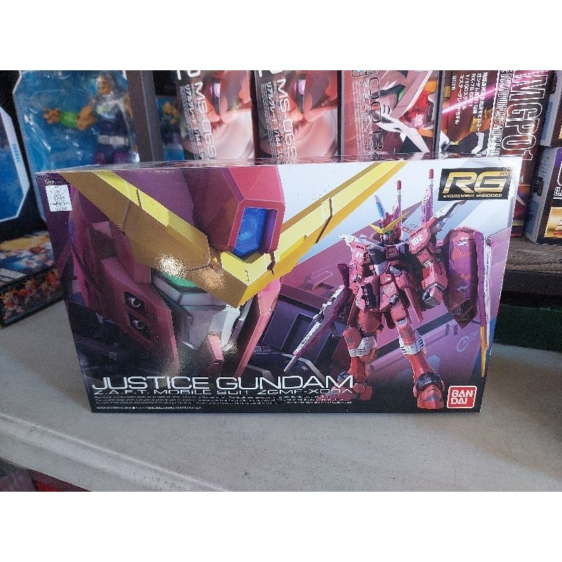 RG Justice Gundam 1/144 Bandai Kit | Shopee Philippines