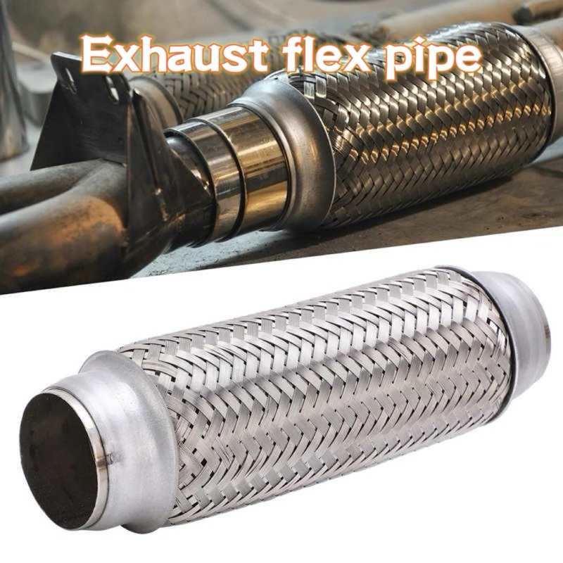 Exhaust Flexible Pipe Stainless Steel Braided Type (3 SIZES) 50*150 ...