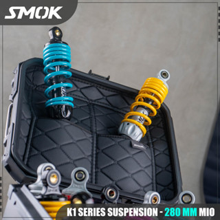 SMOK 280MM K1 SERIES REAR SHOCK FOR MIO I 125 / CLICK / BEAT FI / GENIO ...
