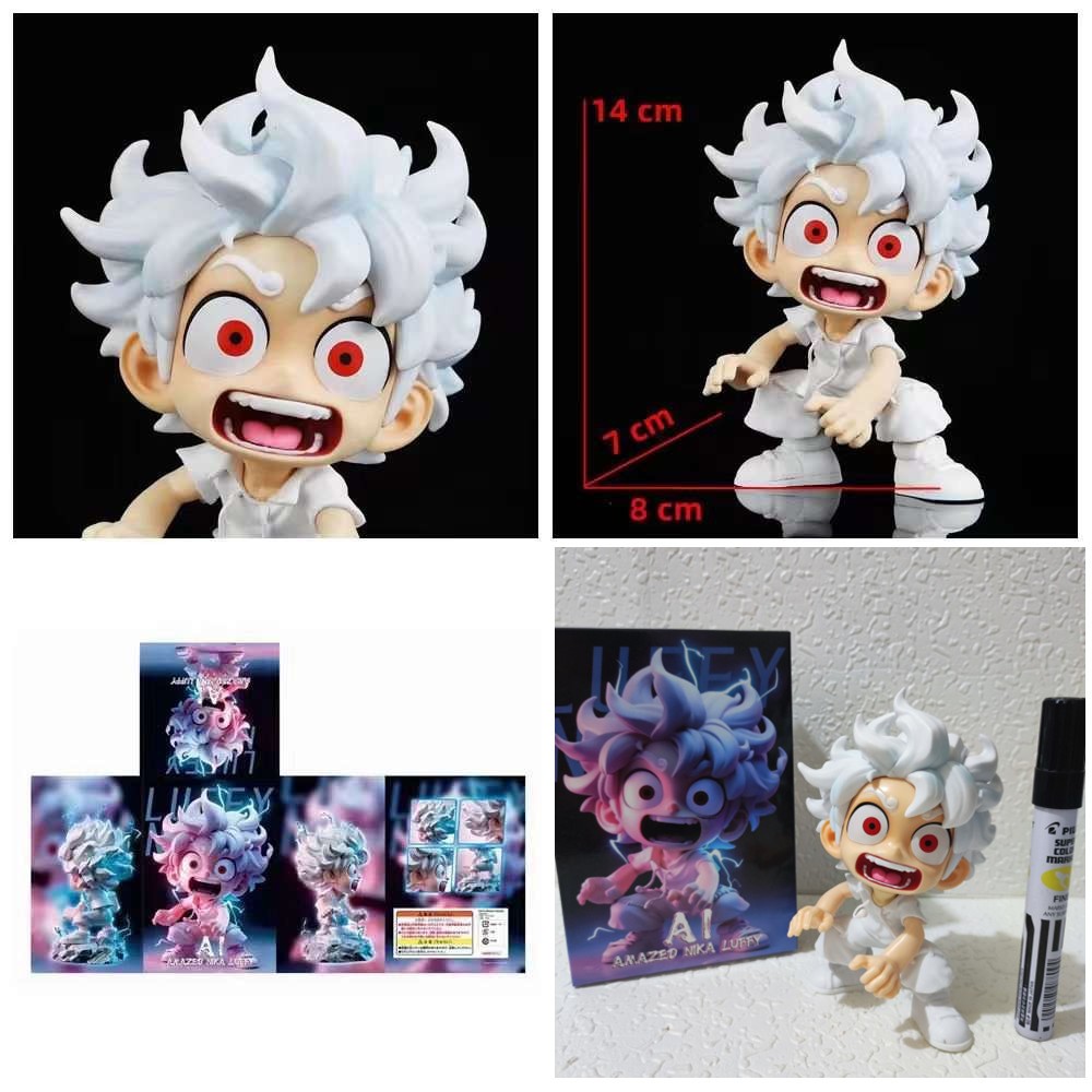 One Piece Monkey D. Luffy Gear 5 AI Amazed Nika Luffy Collectible ...