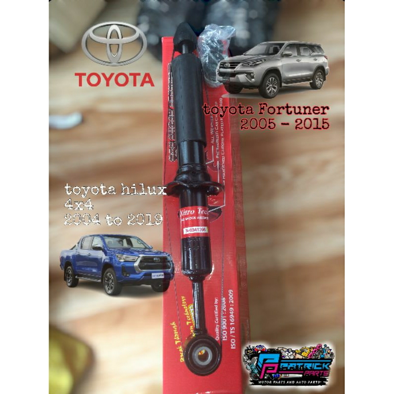 Toyota HILUX FORTUNER 4x4 4x2 Front SHOCK Absorber | Shopee Philippines