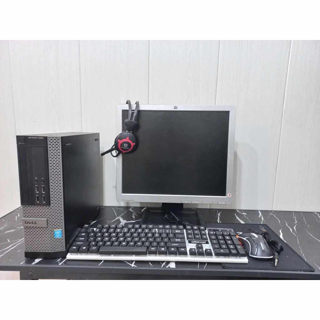 COMPUTER SET PACKAGE DELL 9020 OPTIPLEX INTEL CORE i3/i5 4th GEN 8GB ...