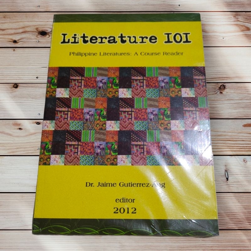 Literature 101 Philippine Literatures: A Course Reader | Shopee Philippines