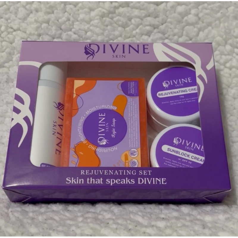 Divine Skin Rejuvenating Set | Shopee Philippines