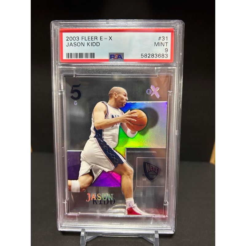 NBA CARDS PSA RATED MINT-GEM MONT COLLECTION "JASON KIDD" | Shopee ...
