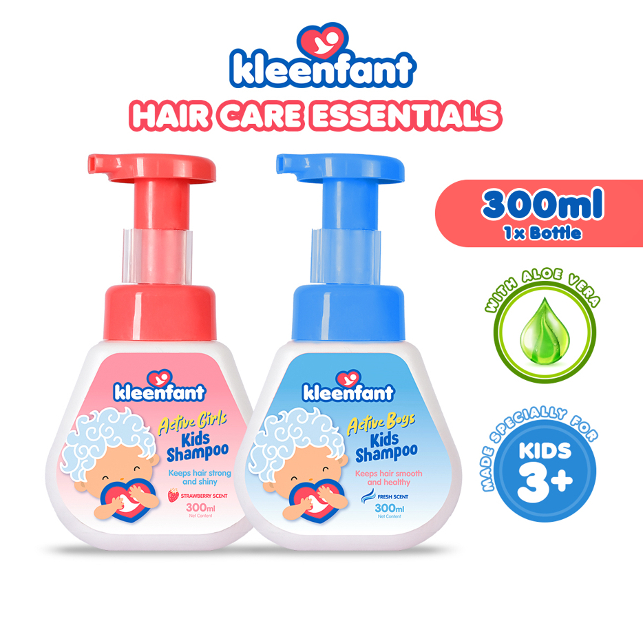 Kleenfant Kids Shampoo Collection for Girls and Boys with Aloe Vera for ...