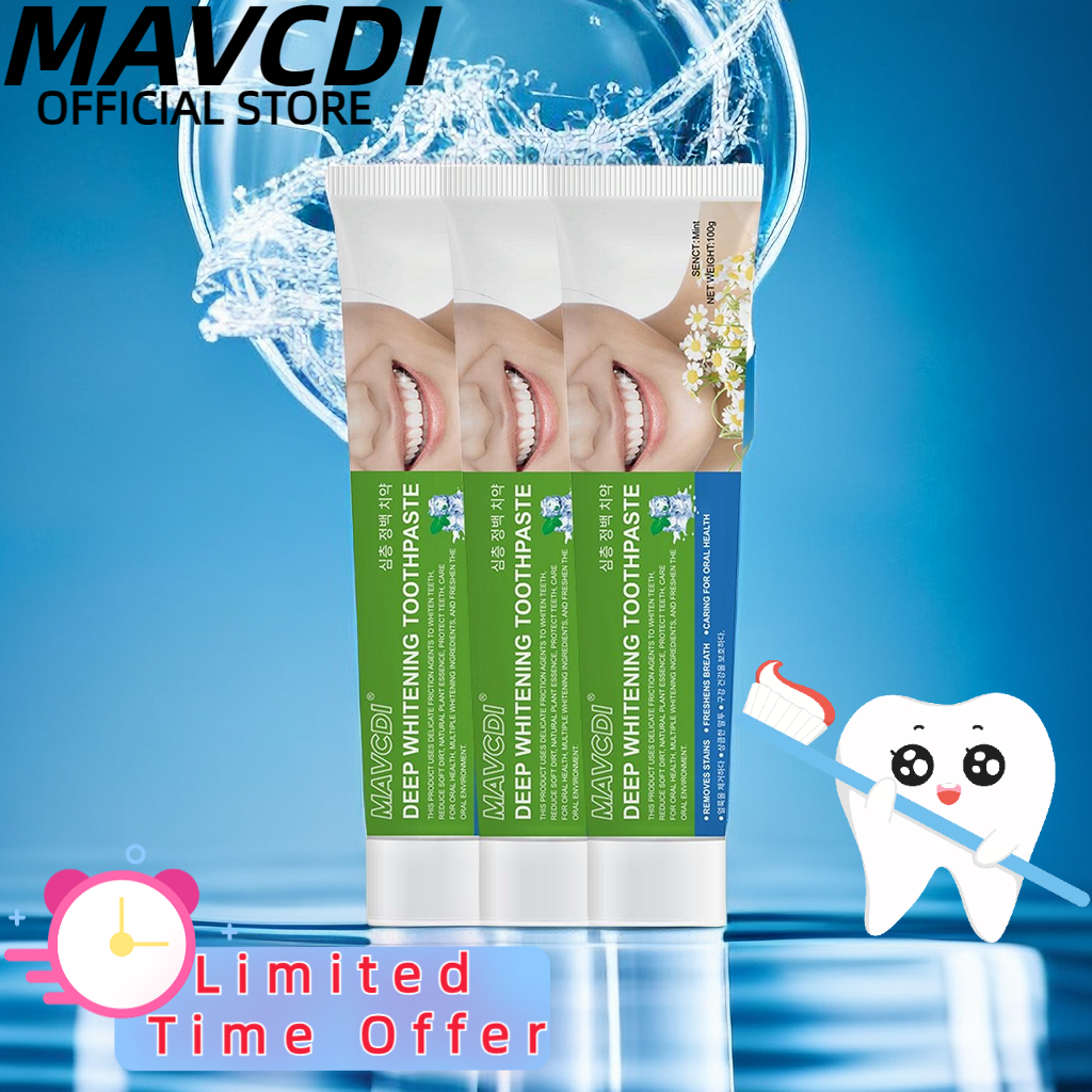 MAVCDI Whitening Toothpaste Gum Protection Whitening Fresh Breath ...