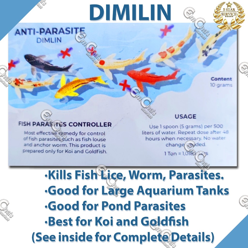 Dimilin 10g Powder For All Koi Goldfish Treatment For Fish Lice ...