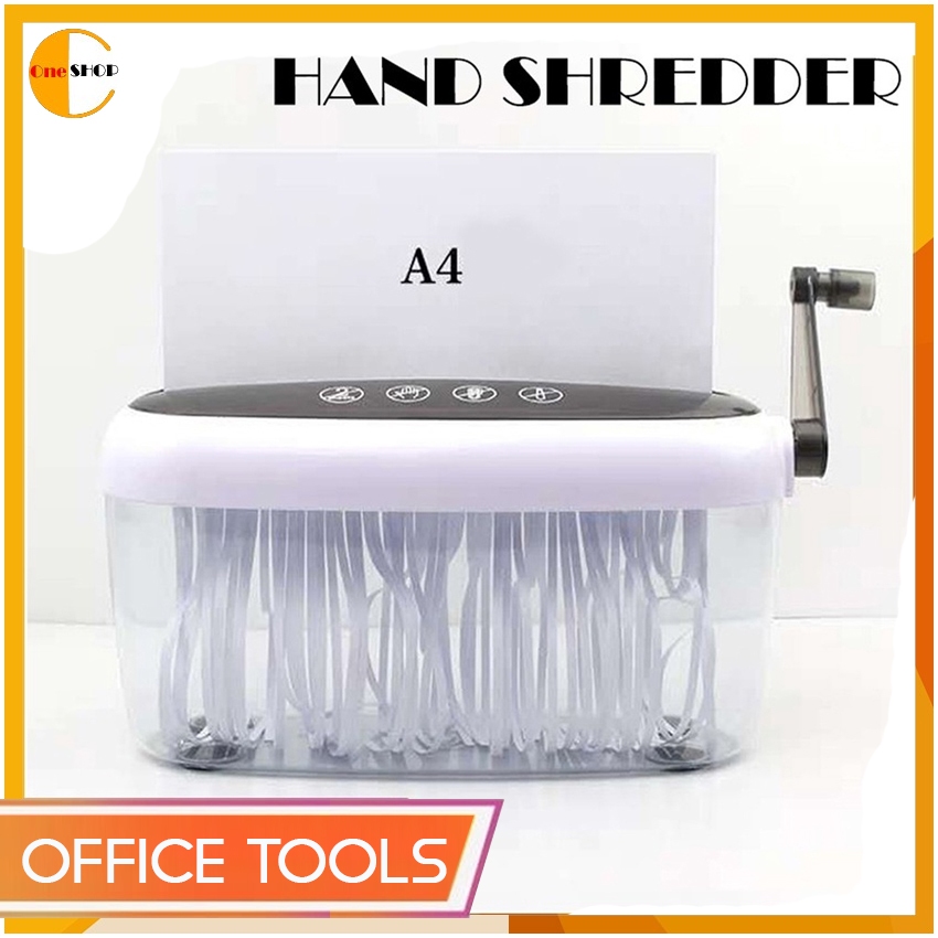 A4,A5 Manual Paper Cut Shredder for Office Home School Paper Shredder ...