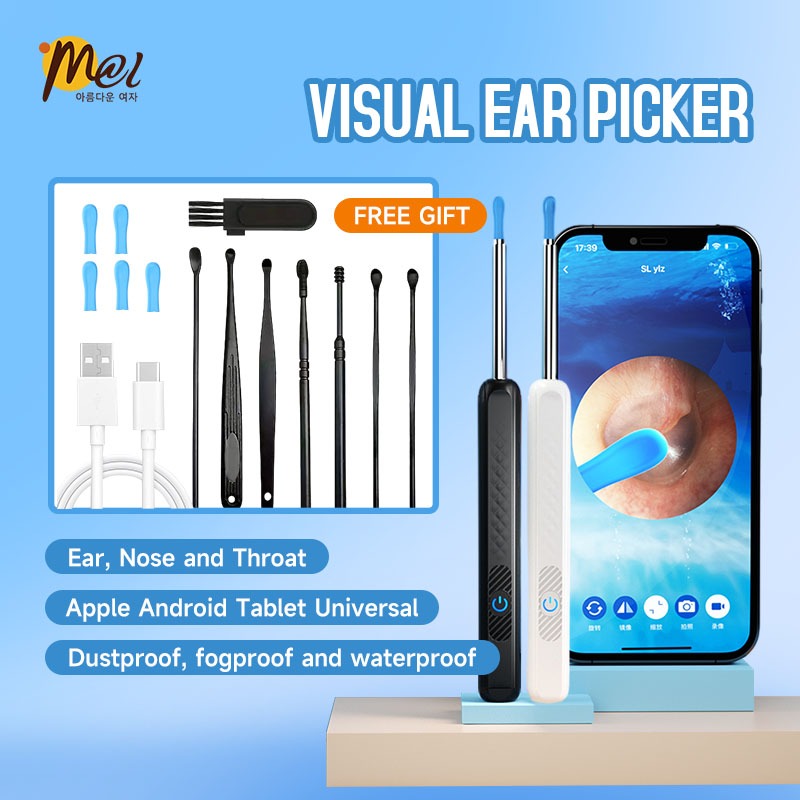MCI Visual Ear Cleaner With Camera Earwax Clean Tool Earpick With ...