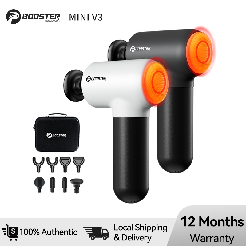 Booster MINI V3 Massage Gun 55°C Hot Compress Portable Fascia Gun ...