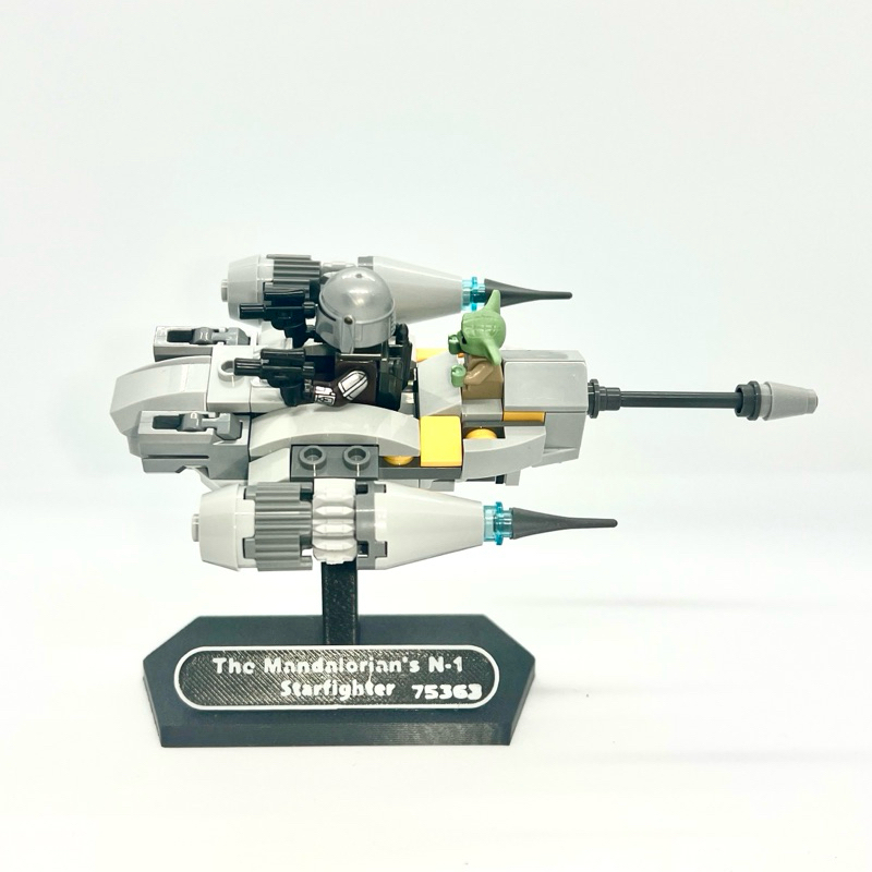 Lego Star Wars Microfighters and Polybags Set Display Stand 3D Printed ...