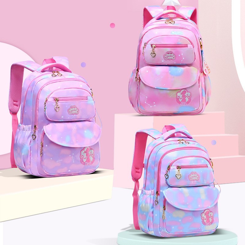 Waterproof School Backpack for Children and Girls Large Capacity ...