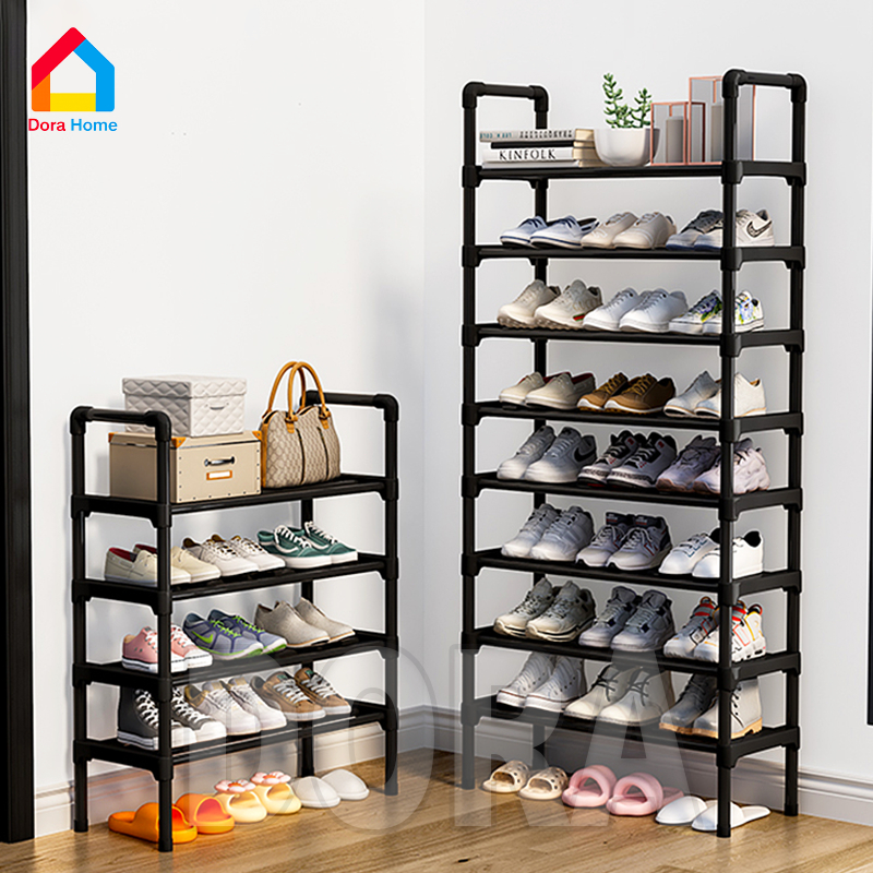 9Layer Shoe Rack Organizer Stainless Steel Shoes Storage Organizer Home ...
