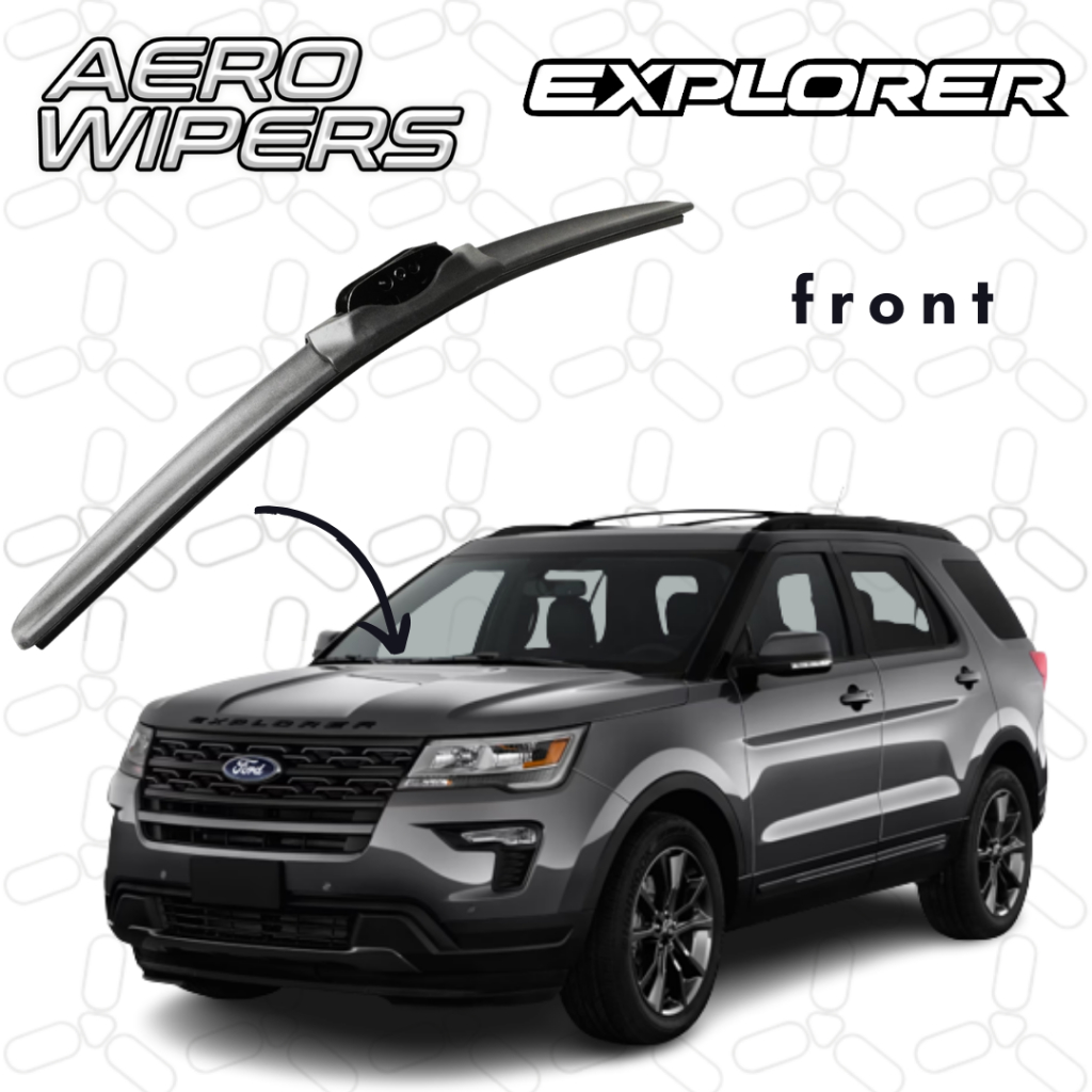Explorer Wiper Blades Ford 2006 to 2020 - Original fit - Front pair ...