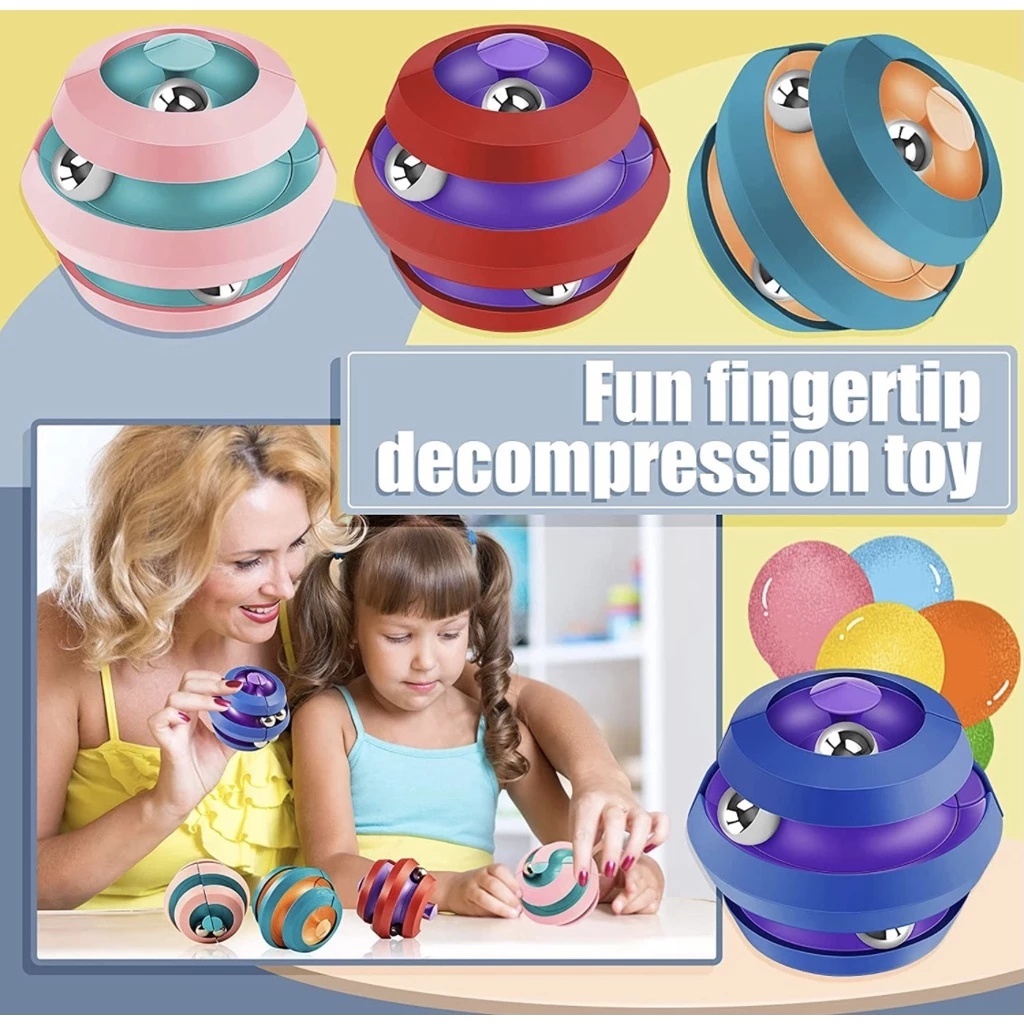 JLT Interesting Orbit Ball Cube Fidget Hand Toys | Shopee Philippines