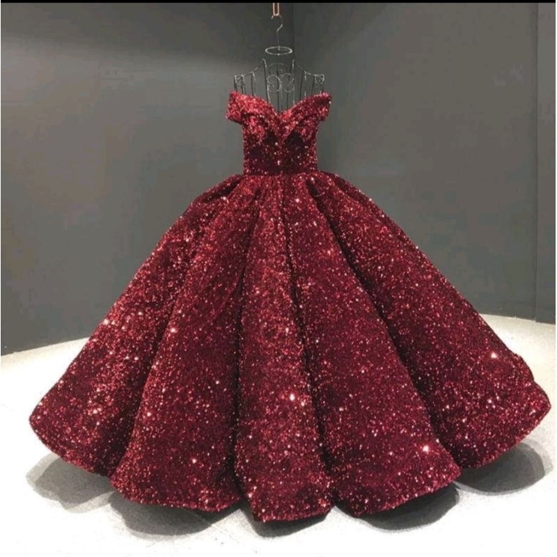 Umbrella gown Jody Design .. perfect for debut, SAGALA at iba pa ...