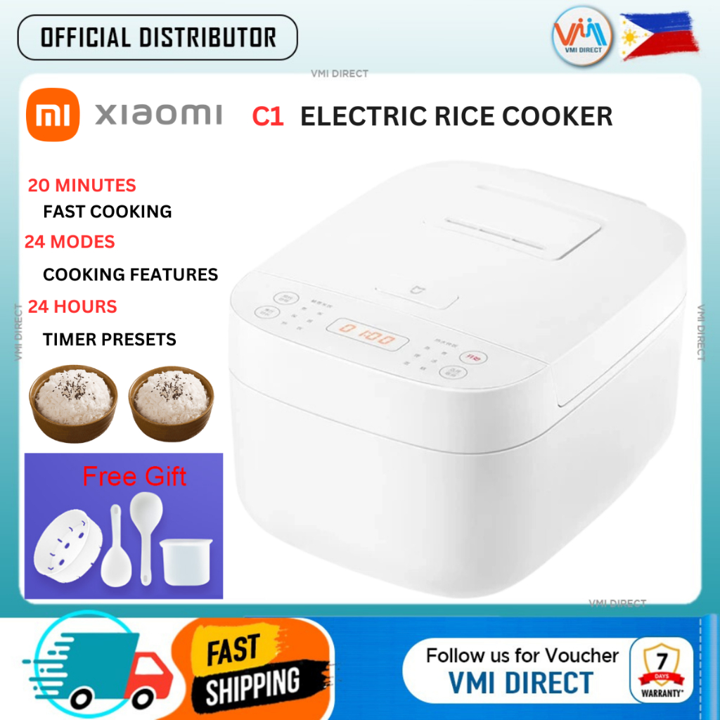 Xiaomi Mijia Electric Rice Cooker C1 4L Capacity Automatic Household Automatic Multifunctional ...