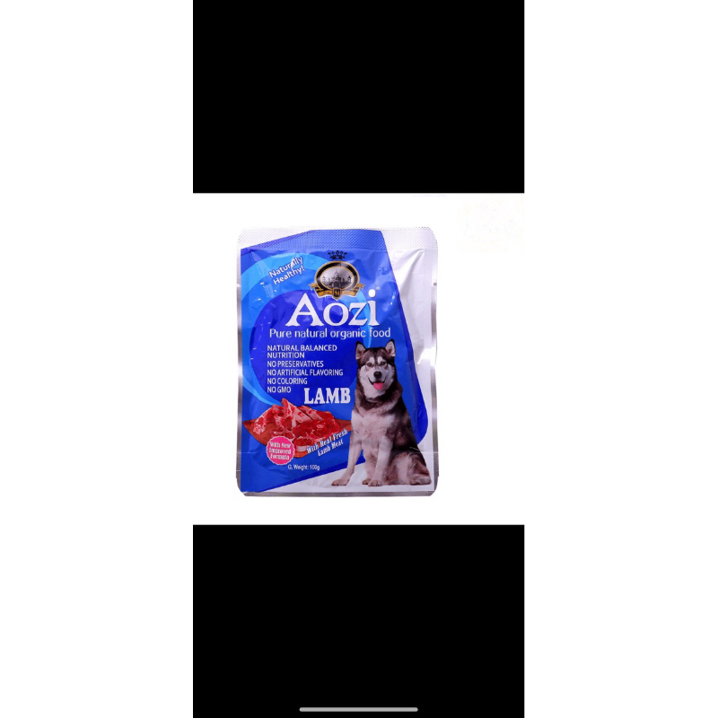 Aozi wet dog food 100 grams ( lamb ) | Shopee Philippines