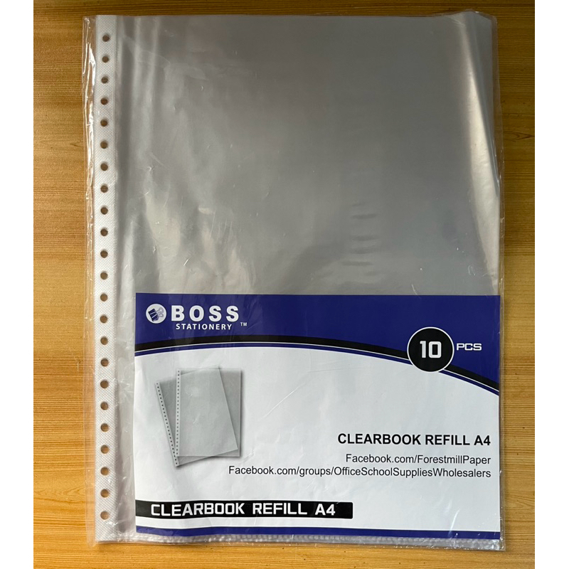 Clearbook Refill 10pcs | Shopee Philippines