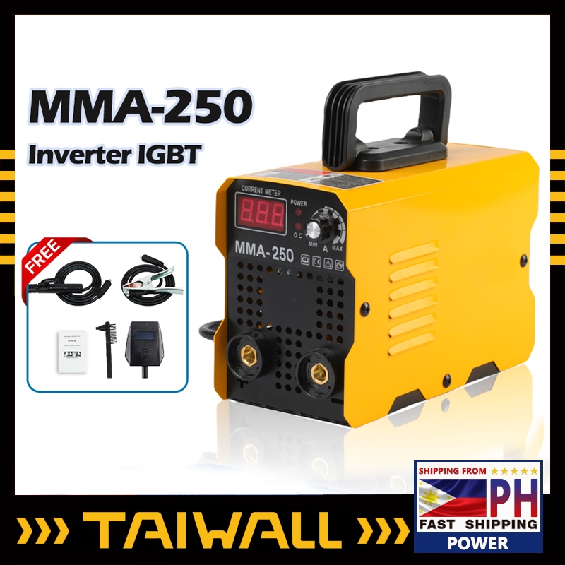 Welding Machine MMA-250 Portable IGBT Inverter MMA Welder ARC Welding ...