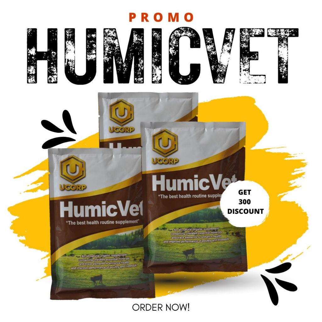 HumicVet for Piggery by Ucorp: New Packaging, Original ,Immunity ...