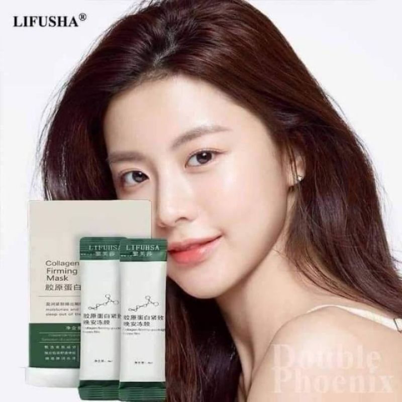 Lifusha Collagen Sleeping Firming Mask ORIGINAL (20PCS/BOX) | Shopee ...