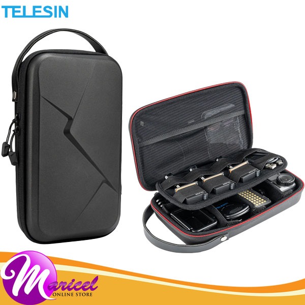Telesin Action Camera DIY Multifunctional Hard Casing Waterproof ...
