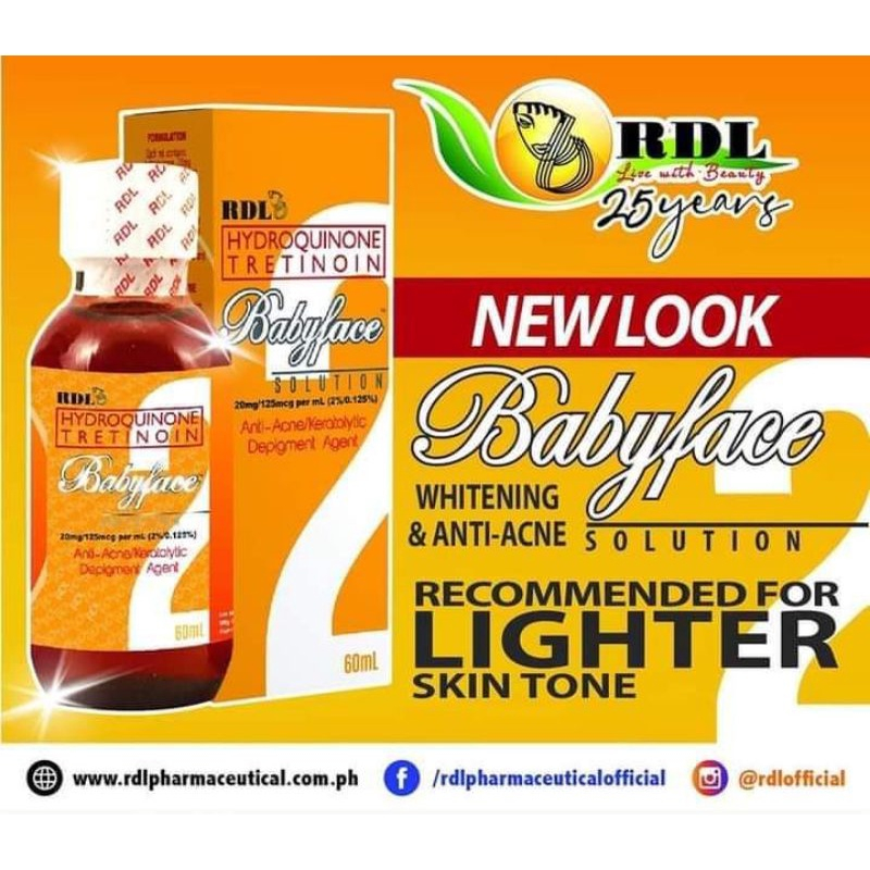 ONHAND RDL Babyface Astringent 2 (60ml/30ml) | Shopee Philippines