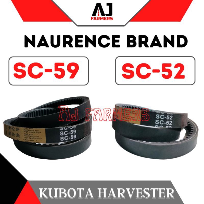 Belt SC59 SC52 Travel Drive / Thresher Belt DC70 DC70 Plus Kubota ...