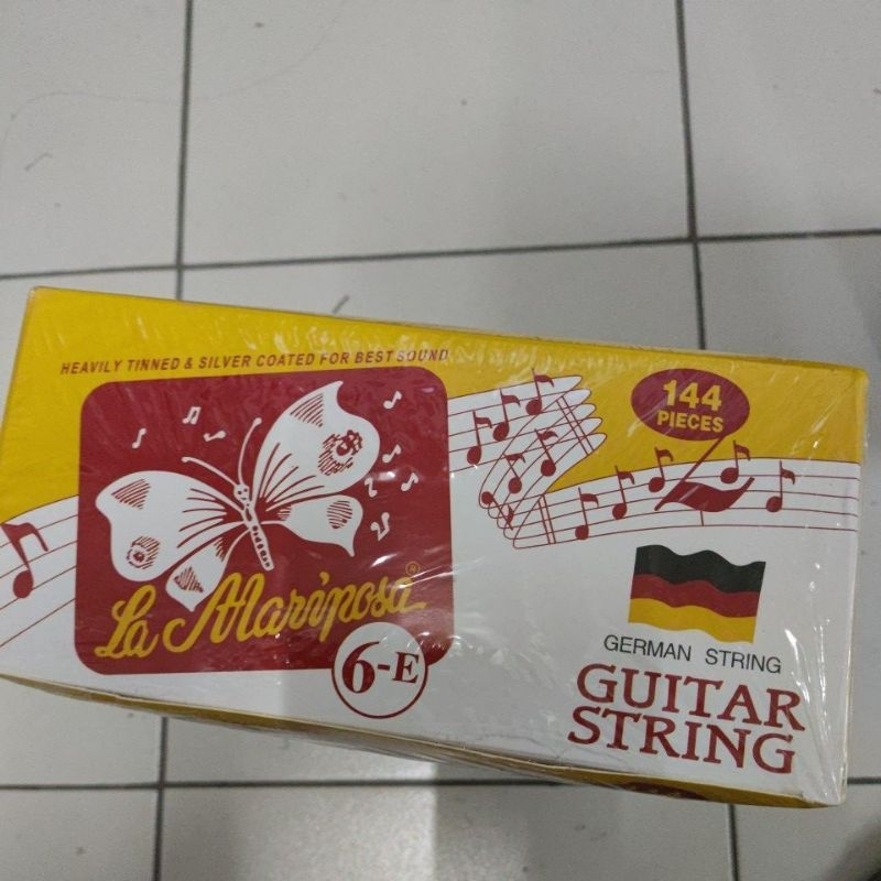 La Mariposa guitar strings 0 to 6 Retail and Sold per piece | Shopee ...